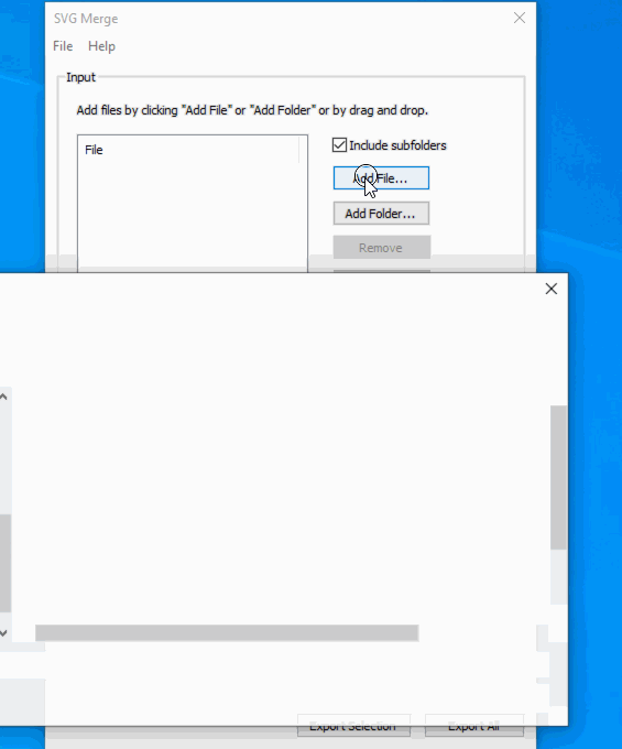 Craft Edge: SVG Merge Help : Add Files