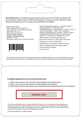 Craft Edge: Software Download Card Sure Cuts A Lot 4 Pro